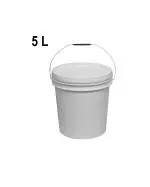 Buy KGN Traders Plastic Bucket 5 Liter With Lid Long Lasting and ...
