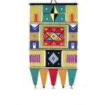 Buy VARUNAVI Hand Loom Cotton Wall Hanging for Home Decor 9 Tapestry 18 ...