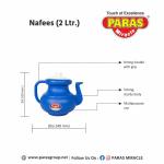 Buy Paras Miracle Nafees Lota without Lid 2 Liters used for Gardening ...