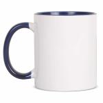 Buy HINS Ceramic Mug (Inner Blue Set of 1) for Tea Coffee 325ml ...