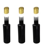 Buy HAIRMUST Hair Root Applicator Bottle with Comb Cap (200ml Pack Of 3 ...