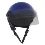 Buy Sage Square Ladies Multi-Purpose Helmet (Blue Glossy) (Non ...