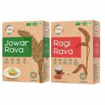 Buy Organic Wisdom-Back to Roots Jowar & Ragi Rava (Millet Rava) Combo ...