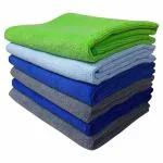 Buy SOBBY Microfiber Cleaning Cloths (40 cm x 60 cm - Assorted Colour ...