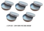 Buy APEX LABS ALUMINIUM PETRI DISH WITH COVER 4 INCH (MOISTURE DISH ...