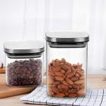 Buy PUREFIT Transparent Glass Multipurpose Square Air Tight Kitchen ...