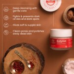 Buy Earthraga Gentle and Deep Cleansing Kumkumadi Face Scrub 100 ml ...