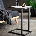 Buy Heera Moti Brita Side Table/End Table/Sofa Table/Corner Table for Living Room (White) Online ...