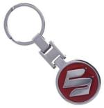 Buy Blue Aura Suzuki Red Metal Logo Keychains Key Chain Online at Best ...