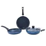Buy Wonderchef Sigma Non-stick Cookware Set 4 Piece Online at Best ...