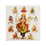 Buy SHOP BY ROOM Ceramic Devi Nav-Durga Tiles for Home Entrance, Temple ...