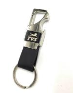 Buy JDP Black Leather, Metal TVS Bike Opener Keychain Online at Best ...