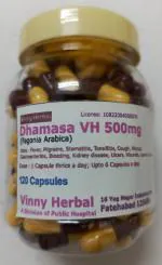 Buy Dhamasa DH Herbal Supplement Capsules 120 Caps Jar - DoctorKC ...
