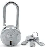 Buy Harrison Padlocks/Round Padlock 65mm 7 Lever with 3 Keys T-26-0278 ...