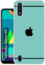 Buy Case Club Green Silicon Grip Case Back Cover For Samsung Galaxy M01 ...