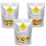 Buy Foodcan Chocolate Gem for Cake Decoration 400 Gram + Candy Pack ...