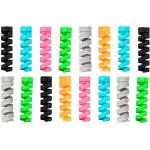Buy Remeka Multicolor Multipurpose USB Cable Protector 4 Peices (Pack ...