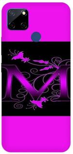 Buy GOLDALPHA Purple, Black Plastic Back Cover For Realme C25 Online at ...