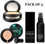 Buy Hot Beauty Matte Makeup Fixer & Compact Powder &Sunisa Cream ...