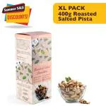 Buy Tassyam Premium Roasted Salted Pistachios 400g Namkeen Pista | Healthy Dry Fruits Luxury Box ...