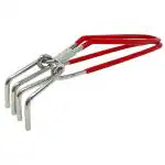Buy Dynore Stainless Steel Red Vinyl Coated Pakkad/ Wire Tong Online at ...
