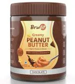 Buy Brufit Chocolate Peanut Butter 18.6g Protein & 5.2g Fiber, Tasty ...