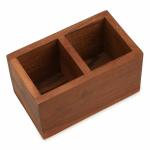 Buy ARIYA HOME Wooden Cutlery Spoon Stand for Dining Table Chammach ...