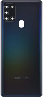 Buy Imbi Samsung Galaxy A21S Black Plastic Replacement Back Body Panel ...