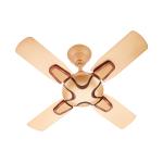 Buy Rally Diamond Ceiling Fan 600mm 4 Blade (Satin Gold) Online at Best ...