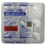 Buy Manforce 50 Miligram 1x9 Tablet Pack Of 2 Online at Best Prices in ...