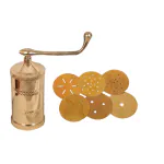 Buy LEONEEL Pure Brass Sev Sancha Machine with Free Different Jali for ...