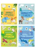 Buy WWF Animal Interactive & Activity Bookss (Set of 4 Books) - Africa ...