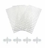 Buy Vayinato White Plastic White Fish Tank Divider Aquarium Panel ...