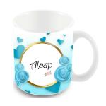 Buy Jiya EnterpriseTuelip White Ceramic Printed Design Of Name Aalap ...