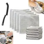 Buy FlairFinds Non Scratch Dish Wash Cloths for Kitchen-3 Pack Non ...