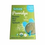 Buy Timios Organic Porridge|Rice,Dal &Spinach|100% Natural Health Mix ...