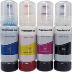 Buy Technart Black, Cyan,Magenta,Yellow Refil Ink For Epson Eco Tank ...
