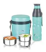 Buy MyPro - Lunch Mate Gift Set - 3 Layer Lunch Box Tiffin Box ...