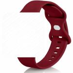 Buy LIDDU Silicone Smart Watch Strap for Fire Boltt Visionary (Wine Red ...