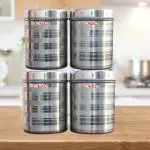 Buy METKING Stainless Steel Container for Kitchen Storage - Steel ...