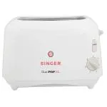 Buy Singer Duo Pop XL 2 Slice Pop-up Bread Toaster (800-Watts, White ...