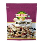 Buy Nutzilla Champions Mix - Everyday Use Snacks, Seeds for Eating ...