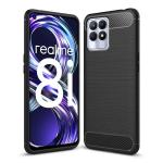 Buy Zapcase Black Rubber Back Cover For Realme 8i 13.5 x 2 x 19.5 cm ...