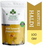Buy Organic Backyard 100% Natural Wild Turmeric Powder (Kasturi Manjal ...
