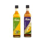 Buy Raha Rice bran oil 1ltr and Gingelly oil 1ltr Pet bottle - Pack of ...