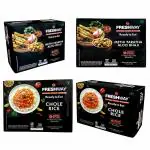 Buy Freshway Ready To Eat Combo Pack of 4 - Methi Paratha- Aloo Bhaji ...