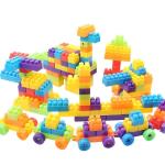 Buy Vastate Satsun 60+ Pcs Building Blocks Toy Set Creative Learning ...