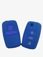 Buy Cloudsale Blue Flip Car Key Cover For Volkswagen Polo, Vento ...