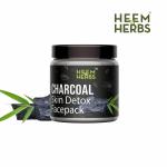 Buy HEEM & HERBS CHARCOAL SKIN DETOX FACEPACK PACK OF 1 Online at Best ...