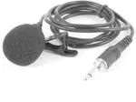 Buy Zrose Black 3.5Mm Jack Plug Clip-On Stereo Mini Lavalier Collar ...